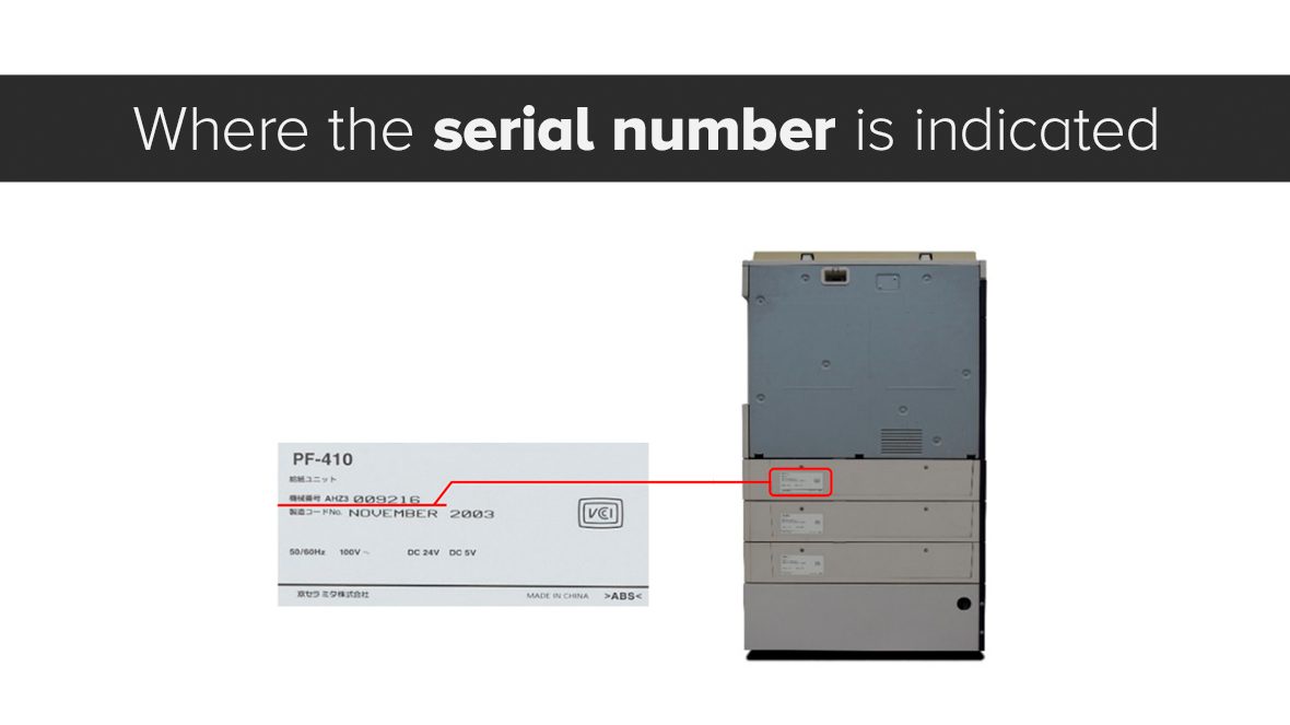 Important Safety Warning regarding Paper Feeder (PF-410)